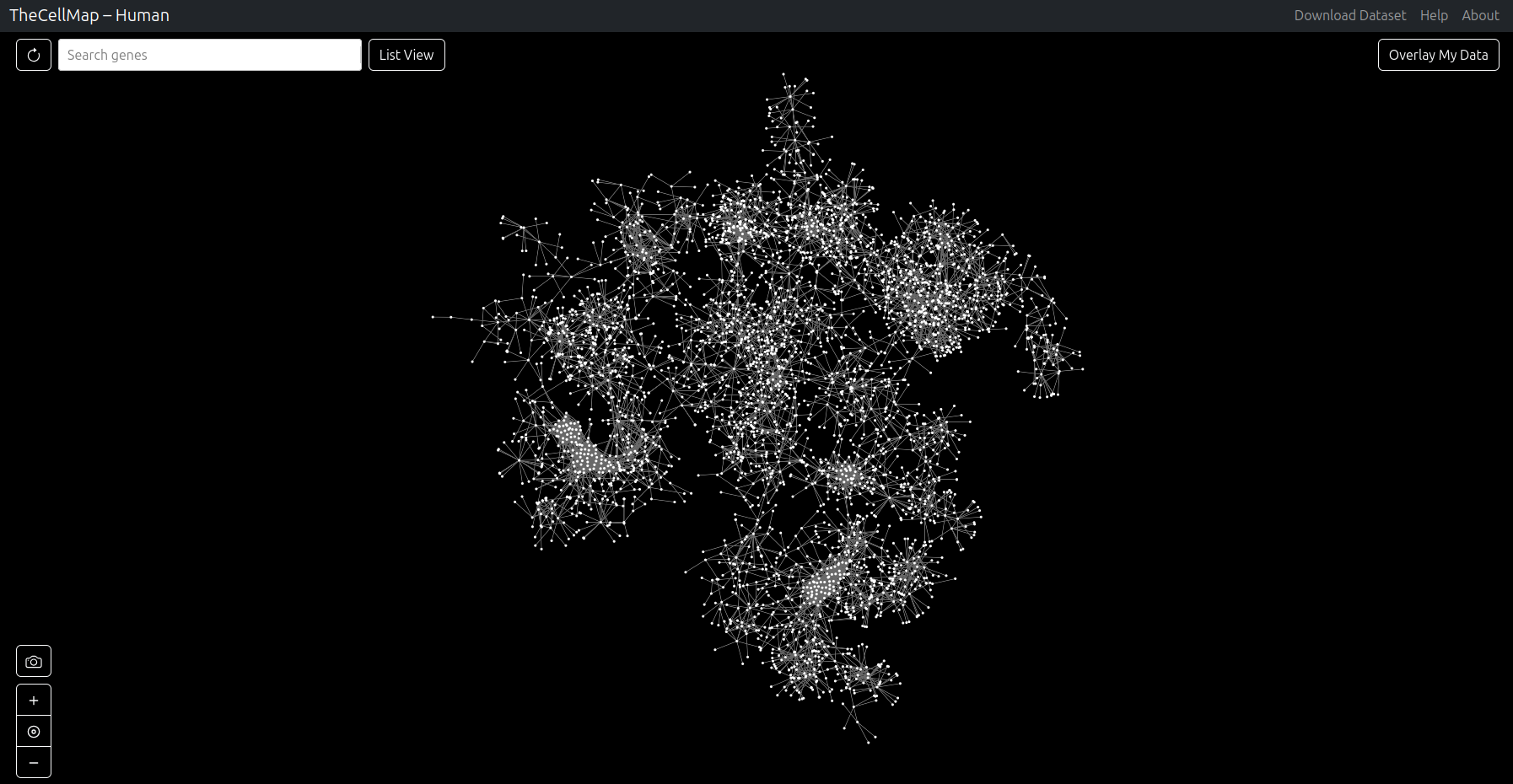 Human Cell Map – Genome-Scale Human Genetic Interaction Network